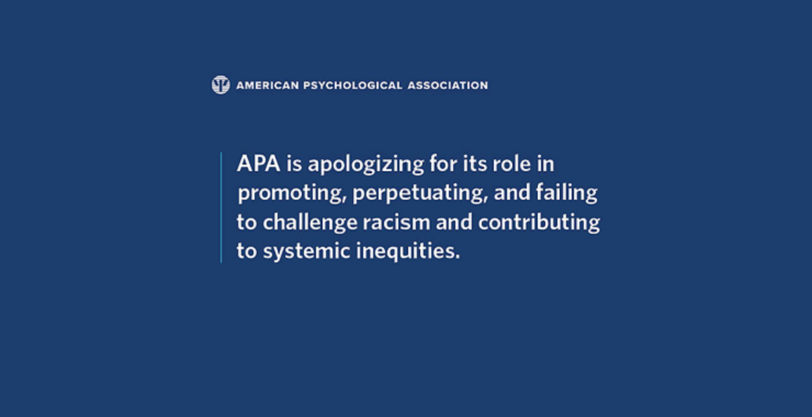 APA press release: APA apologizes for longstanding contributions to ...