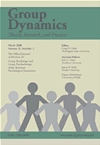 Group Dynamics: Theory, Research, and Practice